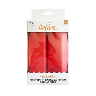 Decora 0339896 CF 60 Backf&ouml;rmchen Eclair 135 x 33 x 28 H mm rot