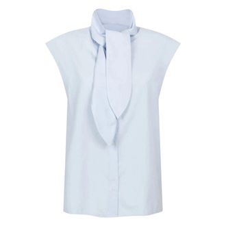 &Acirc;m&egrave; Nori Blouse - - Blouses & Shirts - Damen - Blau - M