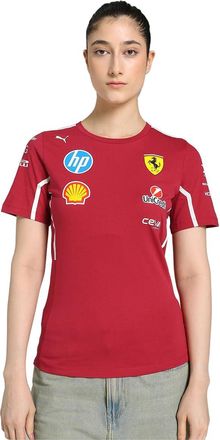 Puma Puma Damen Sf Team Tee Wn T-Shirt, Dark Cherry, XL