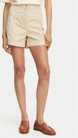 HUGO BOSS Stoffshorts C Tanessa-D 50556391 Beige Regular Fit