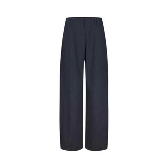 Sams&oslash;e & Sams&oslash;e Pantalon Sabianca - Femme - Pantalons - Bleu - Taille: 36 FR