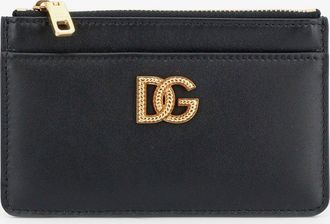 Dolce & Gabbana Leather card holder - DOLCE & GABBANA - gender_Woman