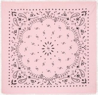 Kujten Grand bandana cachemire imprimé - Grand Bandana Hachiko