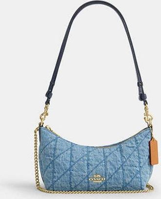 Coach Caitlin Schultertasche Mit Steppung