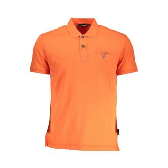 Napapijri Homme, Tops, Orange, Taille: S Cotton Polo