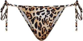 Dsquared2 Femme, Maillots de bain, Brun, Taille: 42 FR Wild2 Bikini Brief