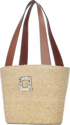 Roger Vivier RV Skate Tote Bag - Beige