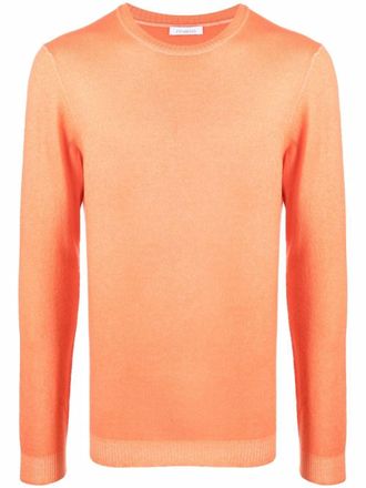 Malo pull en maille fine - Orange