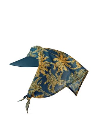 Eres Womens Carlotta Tropical-Print Visor Ss26 W