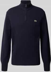 Lacoste Troyer aus Wolle mit Logo-Patch