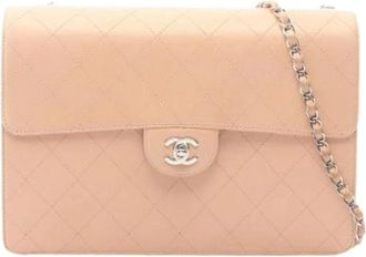 Chanel Sac bandouli&egrave;re vintage Pre-owned - Femme - Pre-owned - Beige - Taille: ONE Size