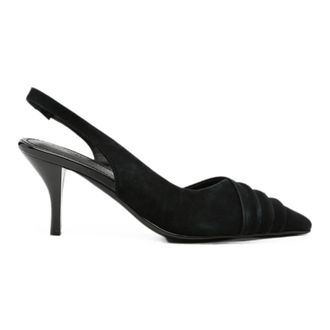 Sergio Moretti Femme, Chaussures, Noir, Taille: 37 EU Escarpins Firenze &agrave; bout carr&eacute;