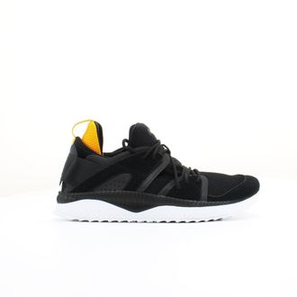 Puma Tsugi Blaze Solar Black Synthetic Herren Schnürungstrainer 364771 01