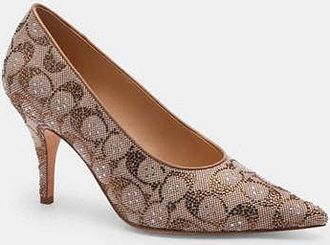 Coach Daisy Pumps Aus Signature-Jacquard Mit Kristallen