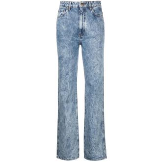 Khaite Clear Blue Gerades Jeans - - Jeans - Damen - Blau - W30