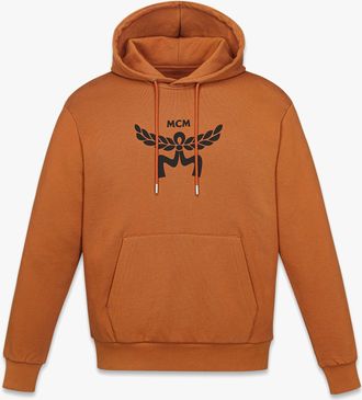 MCM Kapuzenpulli aus Bio-Baumwolle mit klassischem Logo