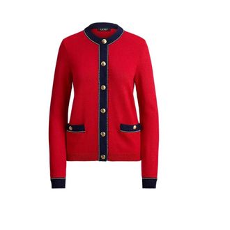 Ralph Lauren Femme, Pulls, Rouge, Taille: 42 FR Vesta
