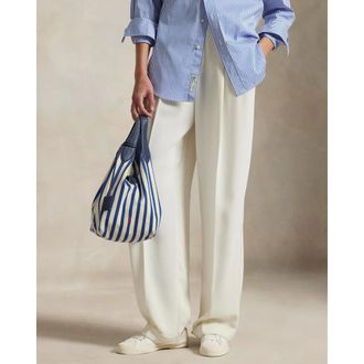 Ralph Lauren unisex, Sacs, Multicolore, Taille: ONE Size Polo Play Striped Canvas Tote