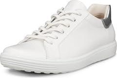 Ecco 47084361144 - Sneaker Stringata da Donna Modello Soft 7 Easy Slip Lace 41/White-Silver