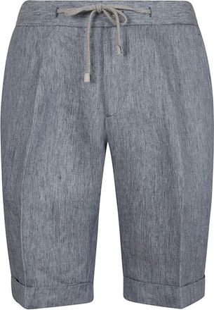 Barba Homme, Shorts, Bleu, Taille: XL Bermuda Capri