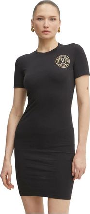 Versace Jeans Couture Damen, Kleider, Schwarzk, XSGr&ouml;&szlig;e