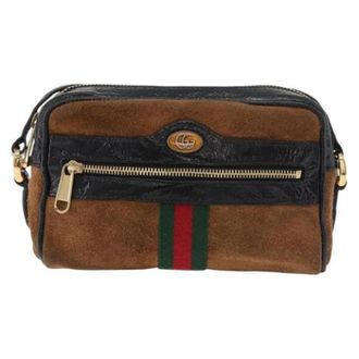 Gucci Pre-owned Vintage Schultertasche - - Pre-owned - Damen - Braun - ONE SIZE