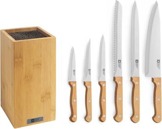 Richardson Sheffield Richardson Sheffield Artisan Bois Messerblock, 6-teilig