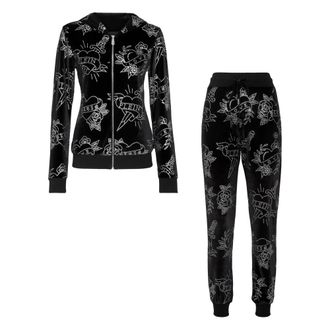 Philipp Plein Damen, Jumpsuits & Playsuits, Schwarzk, LGr&ouml;&szlig;e