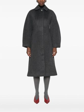 Stine Goya Graph Coat - Grey