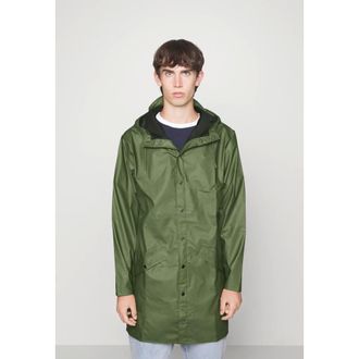 Rains Homme, Manteaux, Vert, Taille: XL Long Jacket