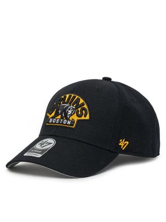 47 Brand Cap NHL Boston Bruins H-MVP01WBV Schwarz