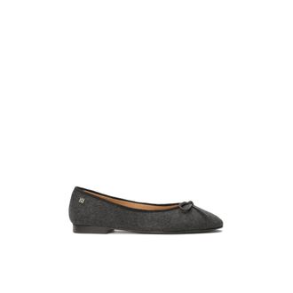 Kazar Strukturierte graue Stoffballerinas - - Shoes - Damen - Grau - 39 EU
