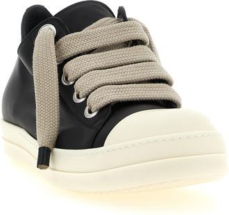 Rick Owens Jumbolace Low Sneaker - Black