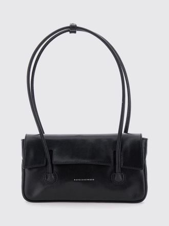 Marge Sherwood Mini sac &agrave; bandouli&egrave;re en cuir de vachette lisse avec double anse