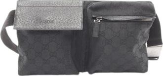 Gucci unisex, Pre-owned, Noir, Taille: ONE Size Sac Banane Vintage Pre-owned