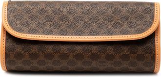 Celine Clutches - Macadam Coated Canvas Clutch - Gr. unisize - in Braun - f&uuml;r Damen