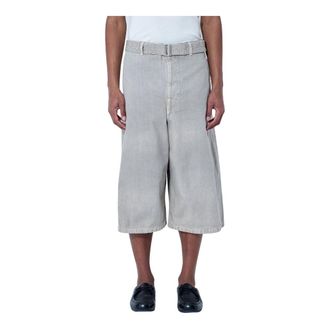 Christophe Lemaire Wide-Leg Denim Culottes - - Trousers - Herren - Beige - XL