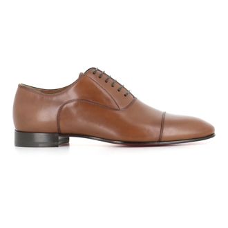 Christian Louboutin Havana Lackleder - - Shoes - Herren - Braun - 41 EU