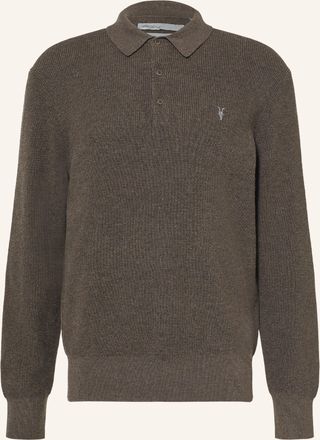 AllSaints Allsaints Strick-Poloshirt Aspen gruen