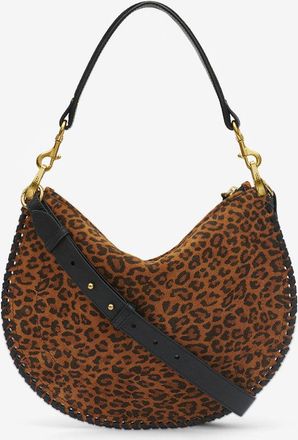 Isabel Marant Sac Oskan Soft Zip - Femme - L&eacute;opard - Isabel Marant