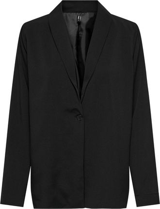 Only Damen Onlnova Life Elite L/S Pimo Solid Blazer, Black, XS