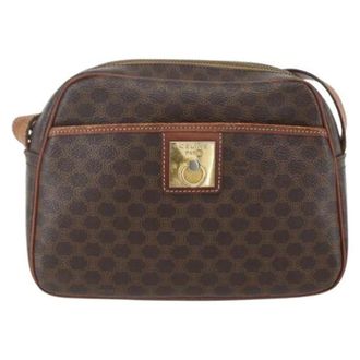 Celine Pre-owned Canvas Cross Body Bag - - Pre-owned - Damen - Braun - ONE SIZE
