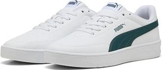 Puma Baskets Court Classic Clean Unisexes, Blanc, 42 EU