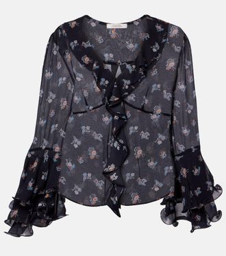 Dorothee Schumacher Blouse Airy Daydream en georgette