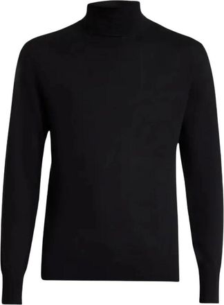 Dries Van Noten Homme, Pulls, Noir, Taille: M Munas 2700 M.k. Sweater