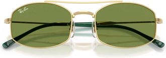 Ray-Ban unisex, Accessoires, Jaune, Taille: 54 MM Rb3719 Lunettes de soleil