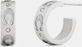 Coach Repeated C Huggie-Ohrringe