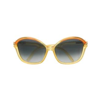 Dior Pre-owned Acetat sonnenbrillen - - Pre-owned - Damen - Gelb - ONE SIZE