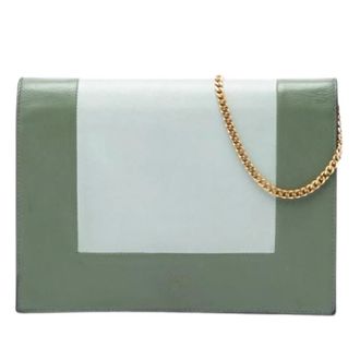 Celine Pre-owned Frame Crossbody - Femme - Pre-owned - Vert - Taille: ONE Size