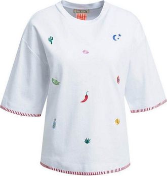 Smith & Soul Rundhalsshirt mit Stickerei